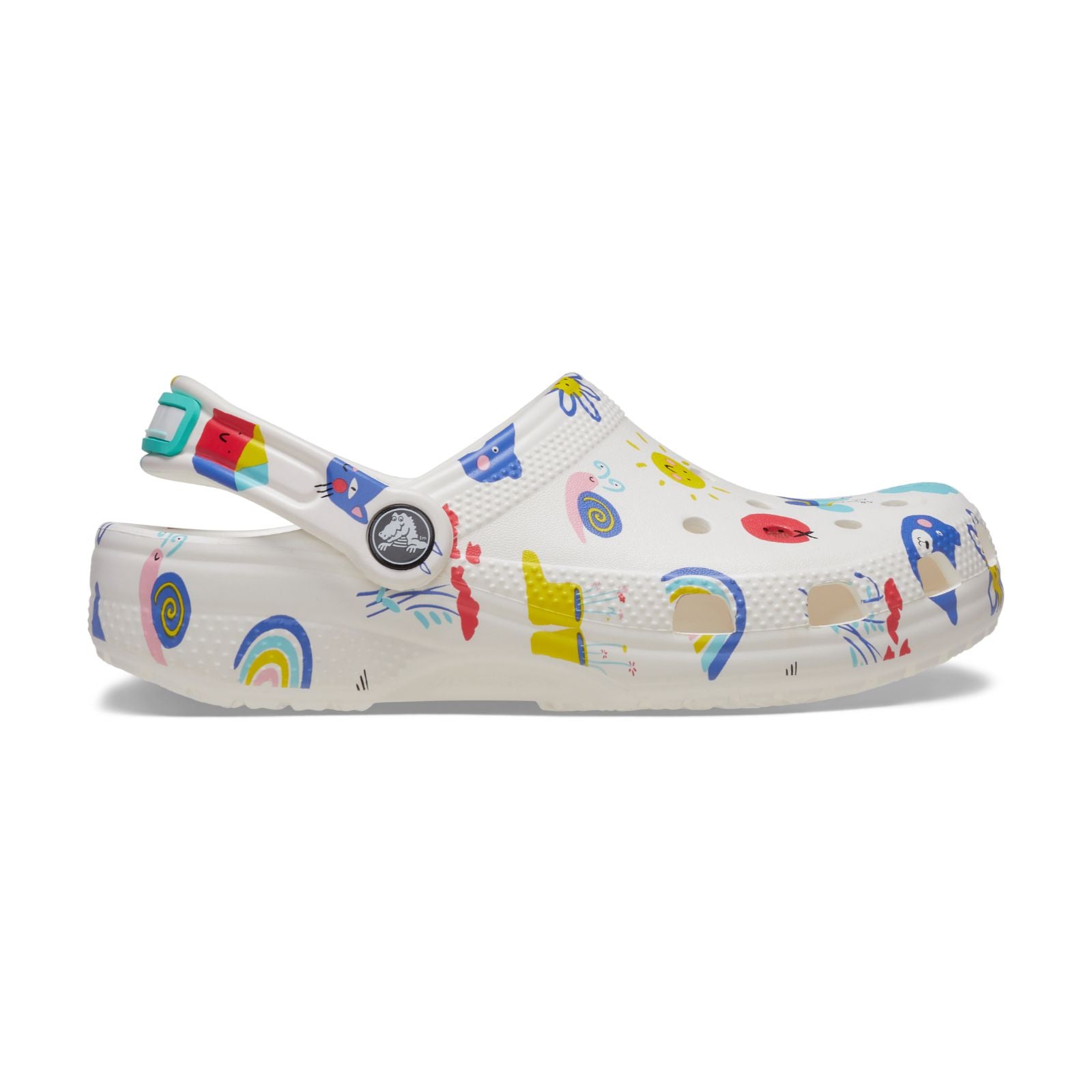 Classic Doodle Print Clog Niños Pequeños – Crocs Colombia